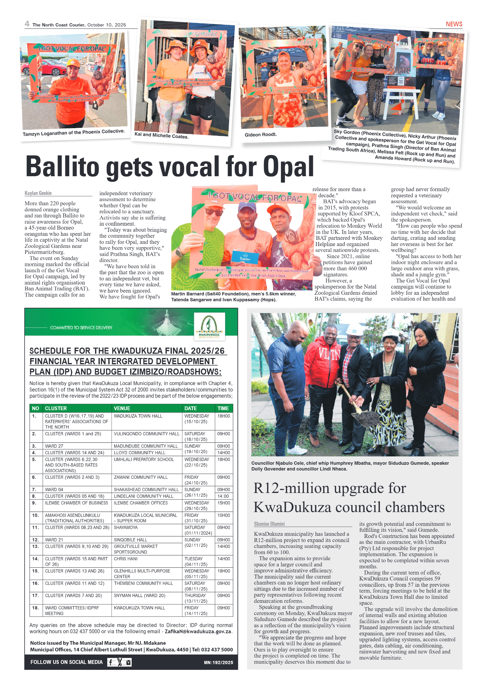 The North Coast Courier – 10 October 2025 | North Coast Courier
